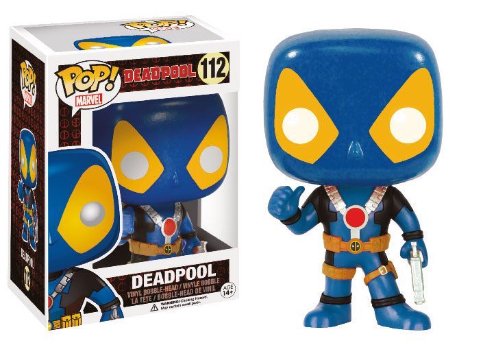 Marvel Comics - Deadpool Thumbs-up X-Men Costume POP Vinyl Figure ...