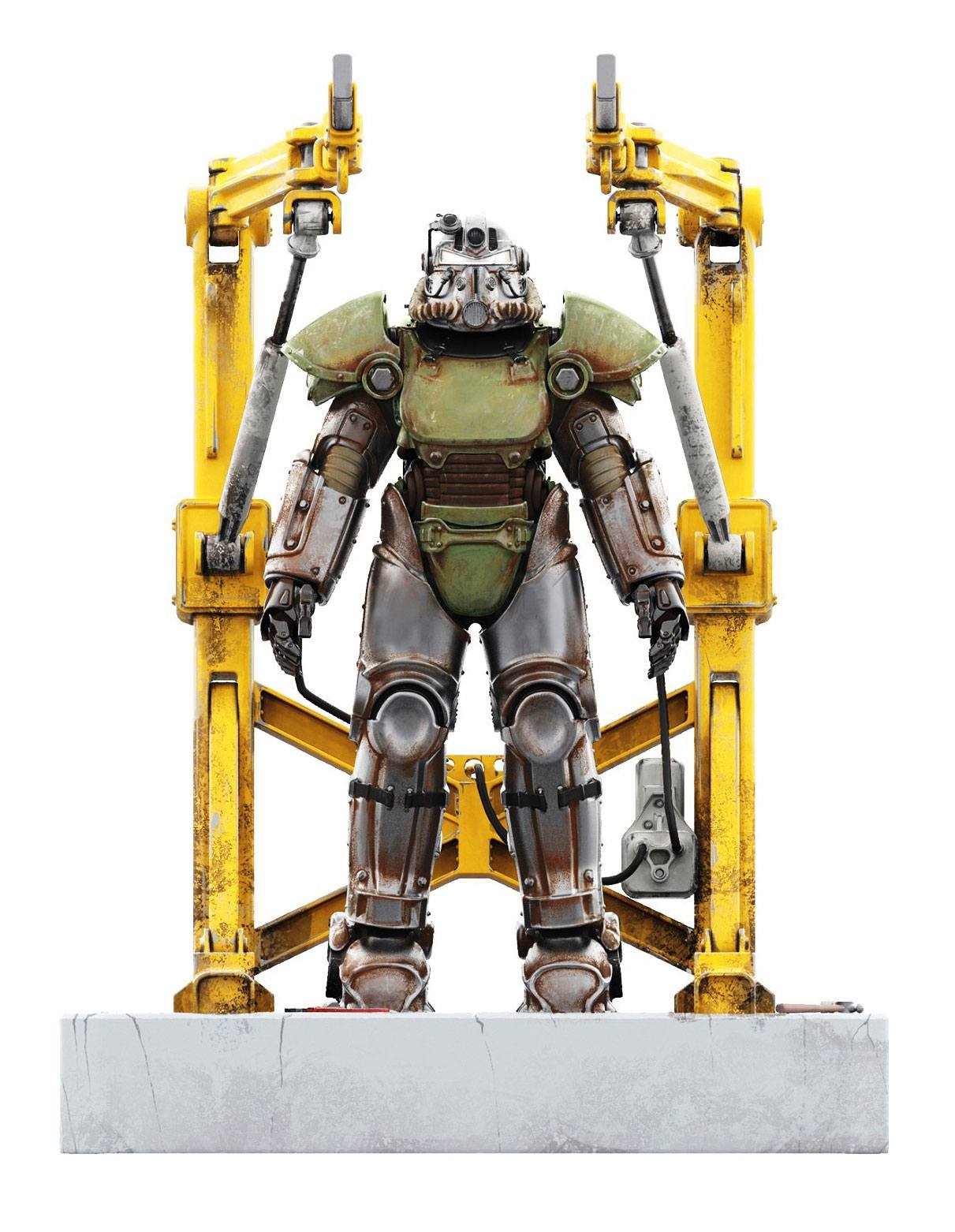 Fallout - T-51 Power Armor USB 4-Port Hub 28 cm | Minotaur.cz