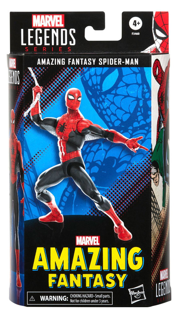 Marvel - Legends Series - Amazing Fantasy Spider-Man Action Figure ...