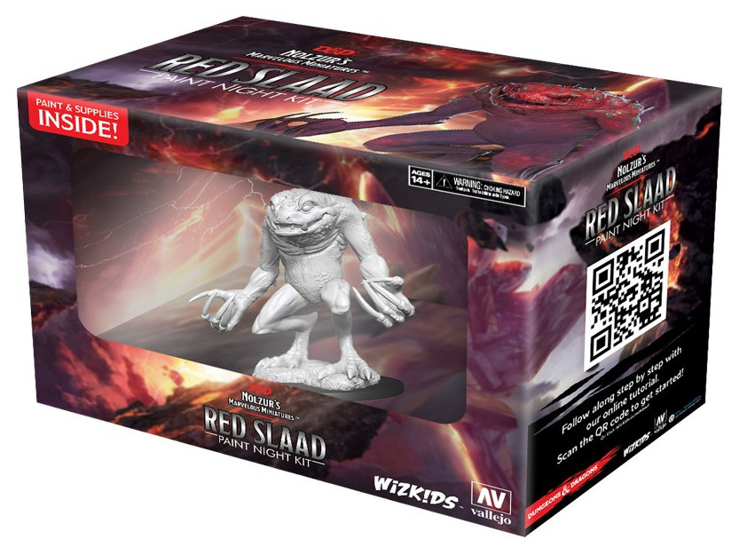 Figurka D&D - Red Slaad - Paint Night Kit (Dungeons & Dragons: Nolzur's ...