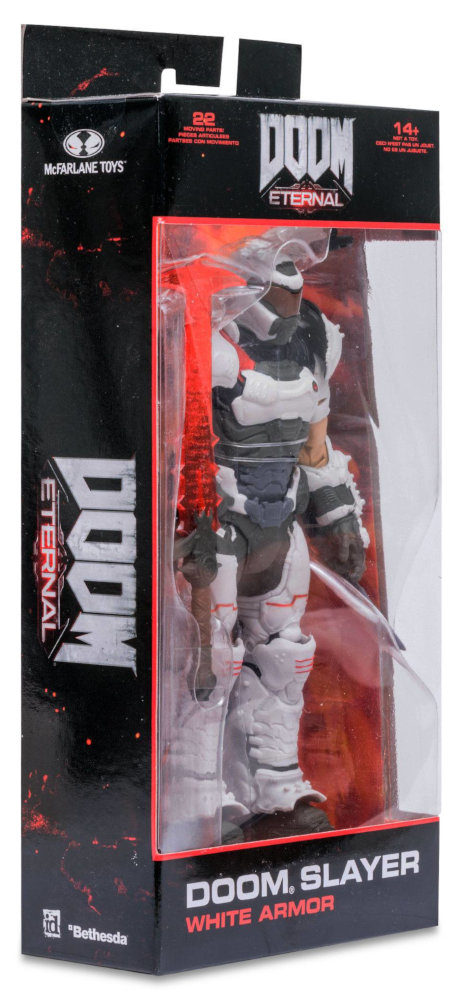 Doom: Eternal - Doom Slayer (White Armor) Action Figure | Minotaur.cz
