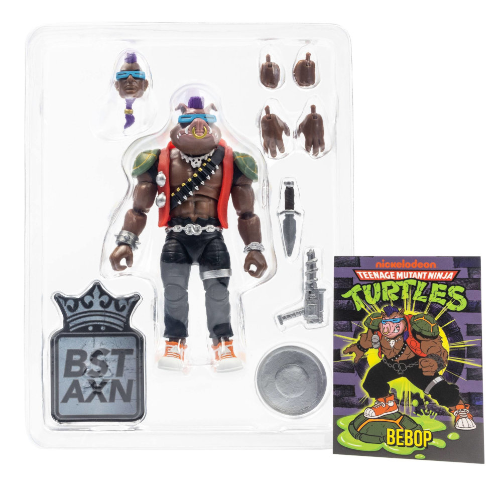 Teenage Mutant Ninja Turtles - 80s BeBop Action Figure 13 cm (BST AXN ...