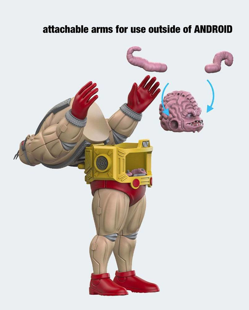 Teenage Mutant Ninja Turtles - Krang with Android Body Action Figure 20 ...