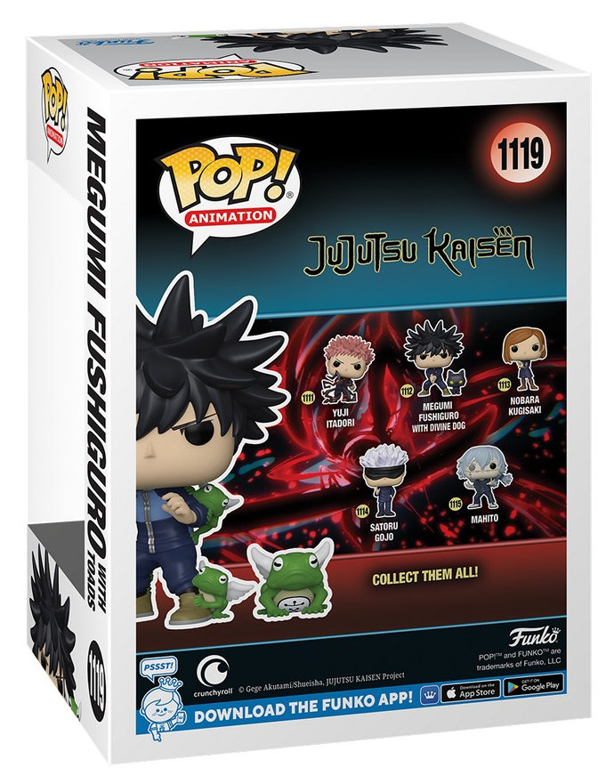 Jujutsu Kaisen - Megumi Fushiguro with Toads Special Edition POP Vinyl ...