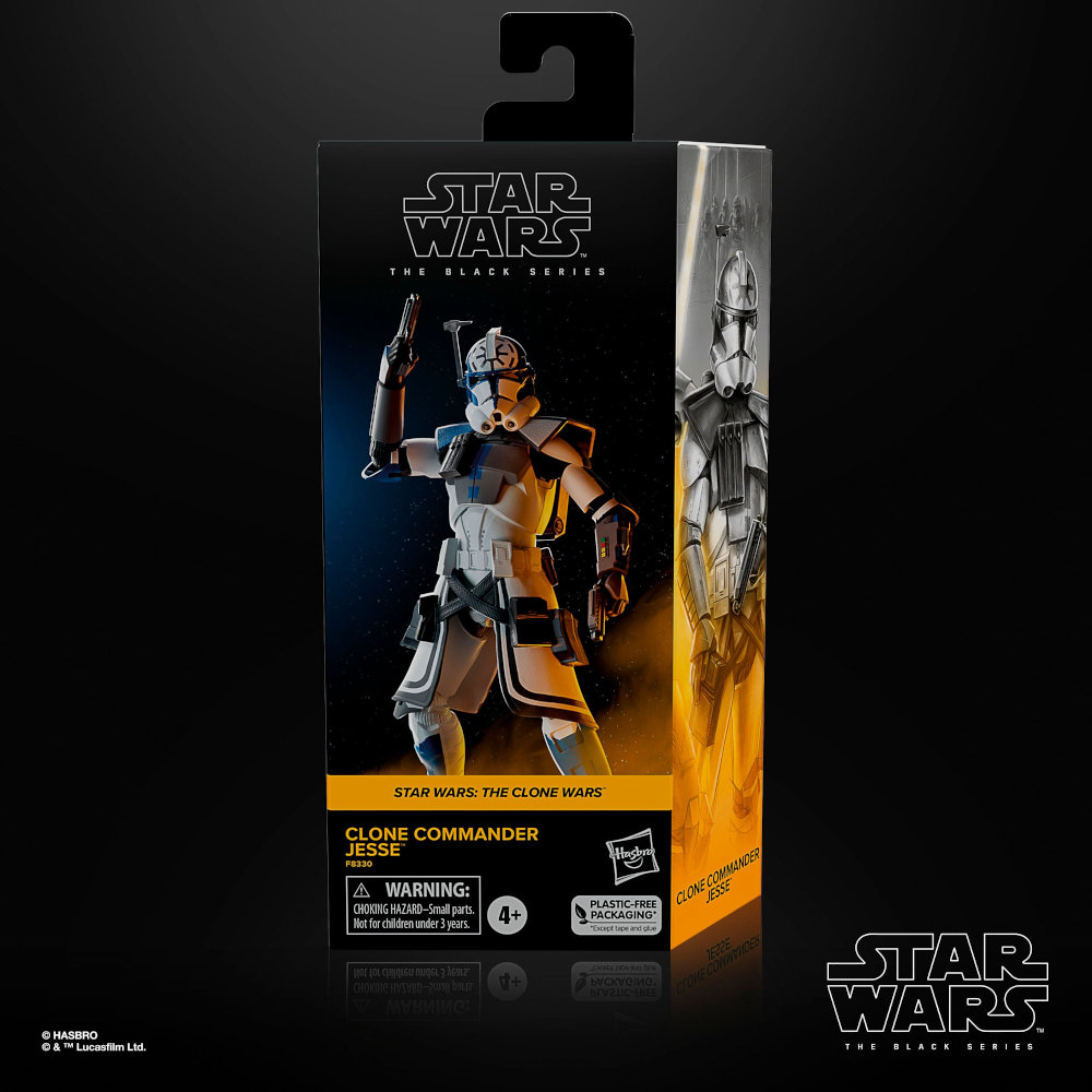 Star Wars - The Black Series - Clone Commander Jesse Action Figure (The ...