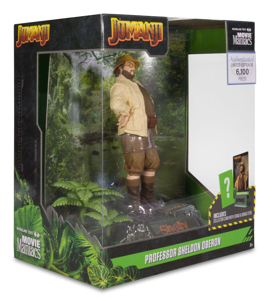 Jumanji - Professor Sheldon Oberon - Movie Maniacs soška | Minotaur.cz