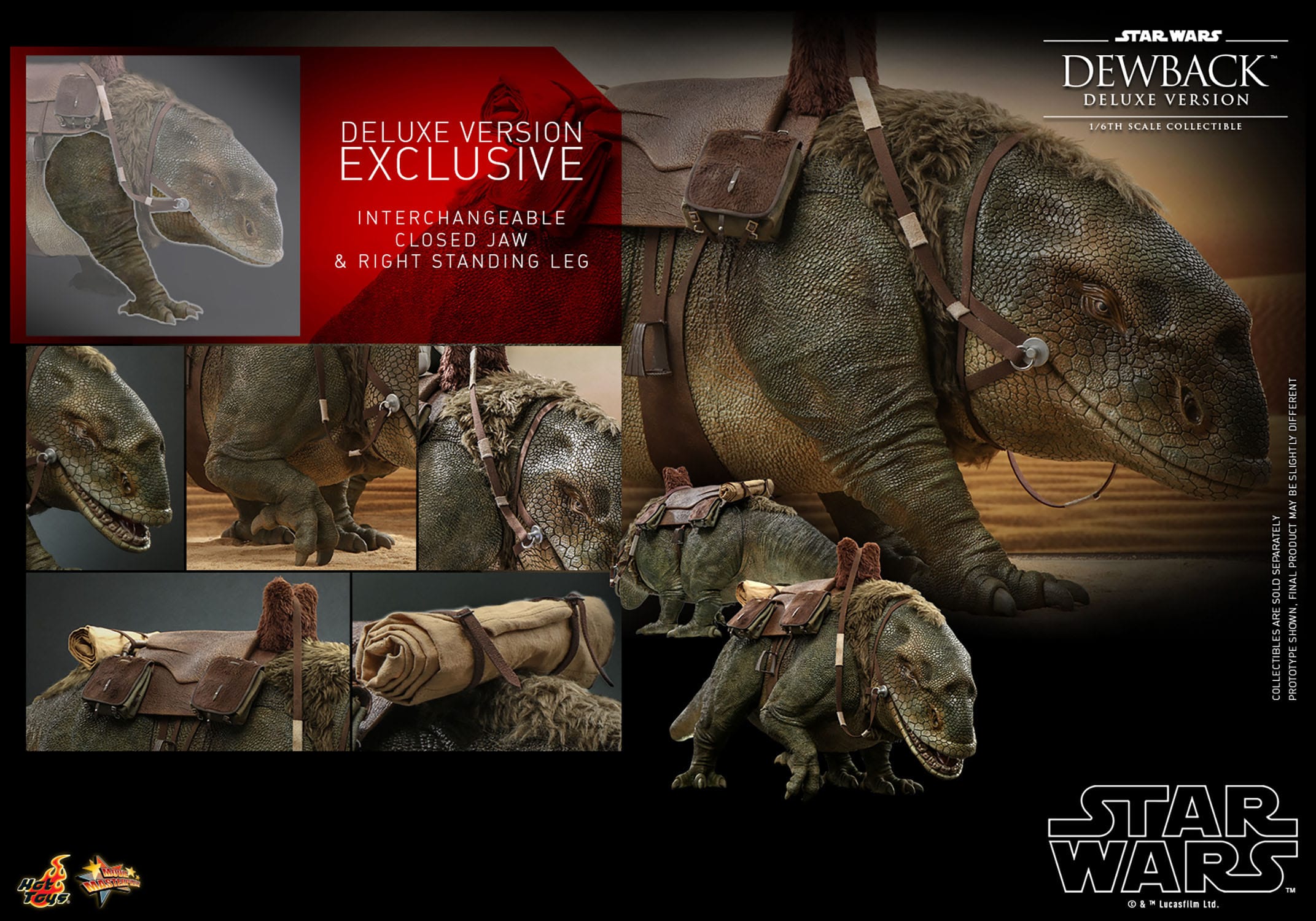 Star Wars - Dewback 1/6 Deluxe verze akční figurka (Episode IV ...