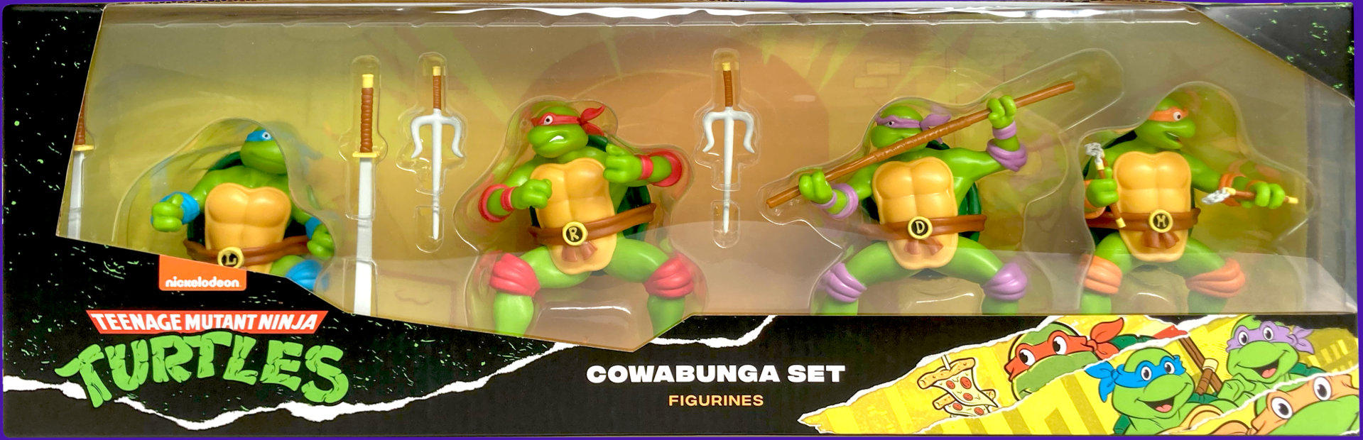 Teenage Mutant Ninja Turtles - Cowabunga Set - sada 4 figurek | Minotaur.cz