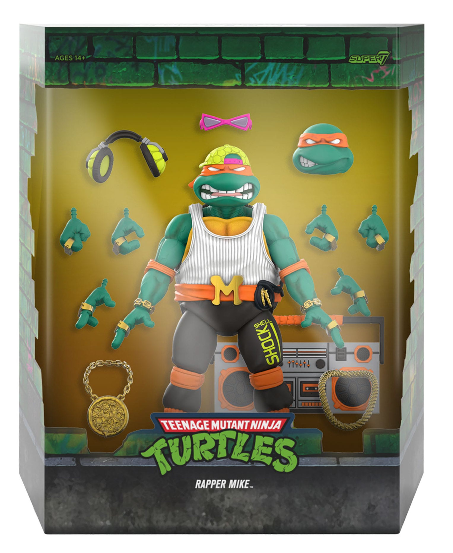 Teenage Mutant Ninja Turtles - Rappin' Mike Ultimates akční figurka 18 ...